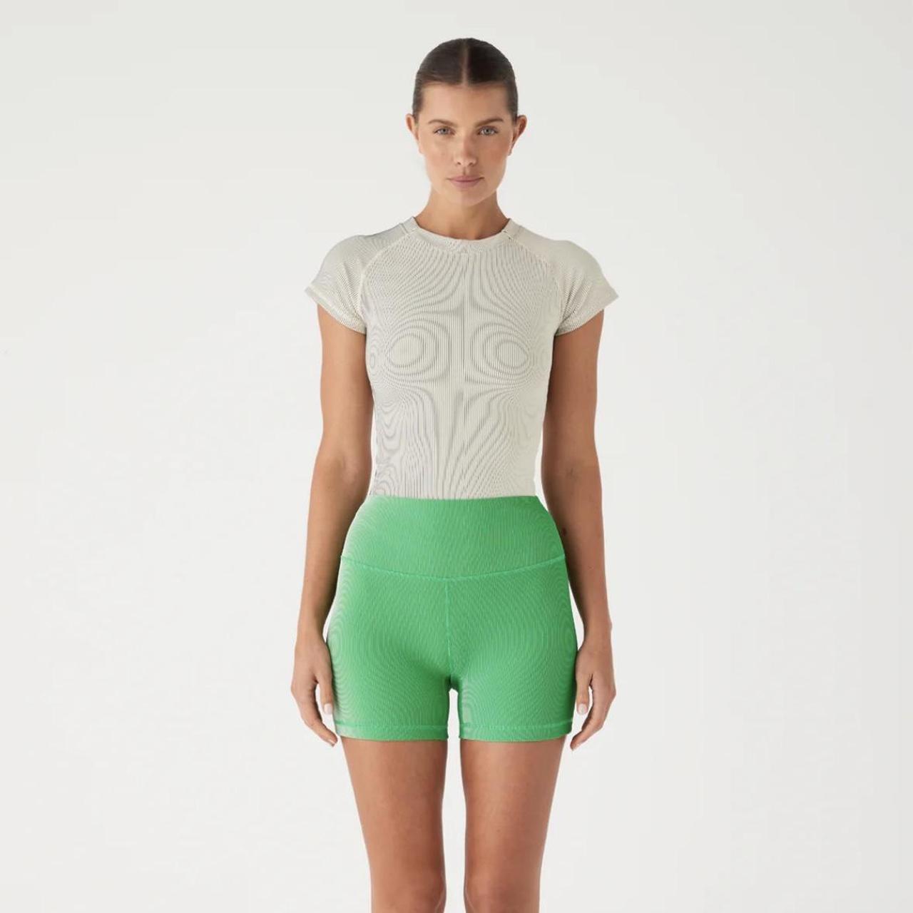 Zulu and Zephyr Stripe Rib Short Sleeve Rash Guard... | Depop