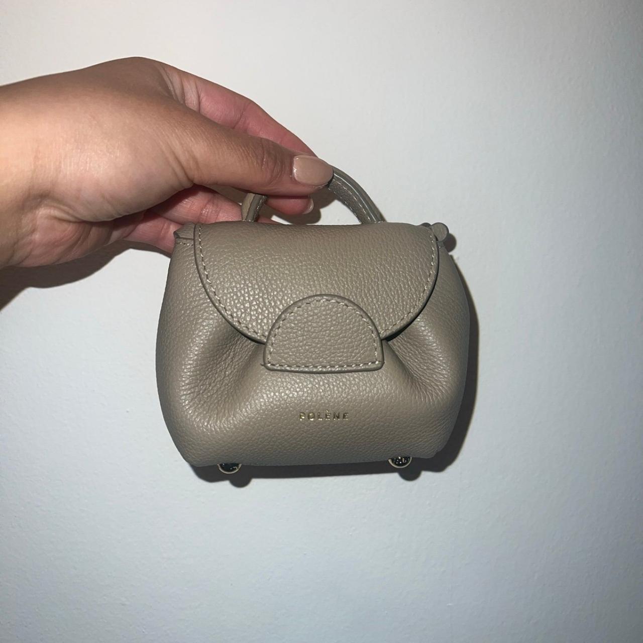 Polene Numero Un Micro Mini TAUPE TEXTURED... - Depop