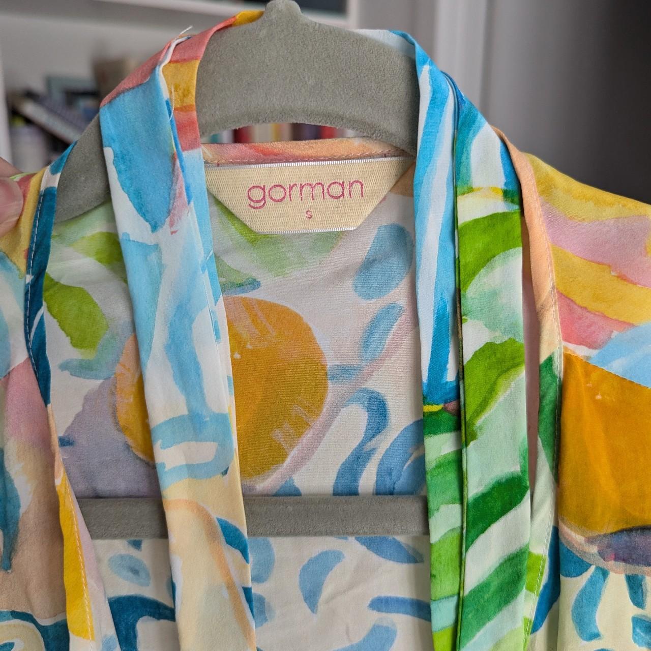 Gorman silk blend top/ kimono Gorman silk/viscose... - Depop