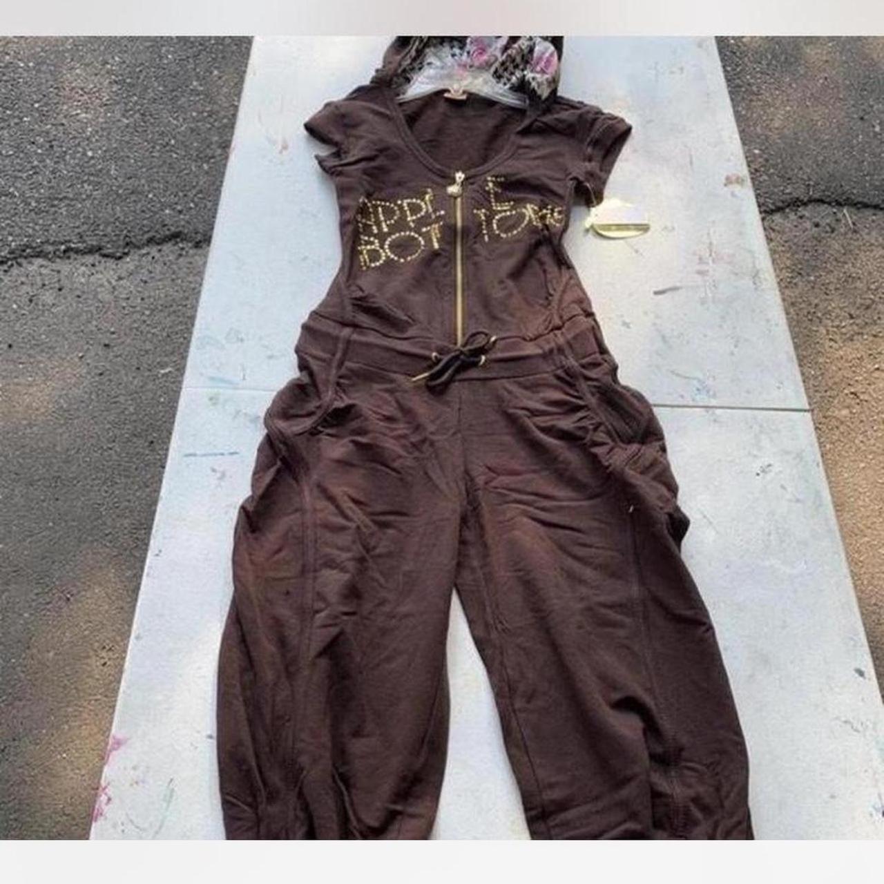 Apple Bottoms Jumpsuit Sz Large New. Hot chocolate... - Depop