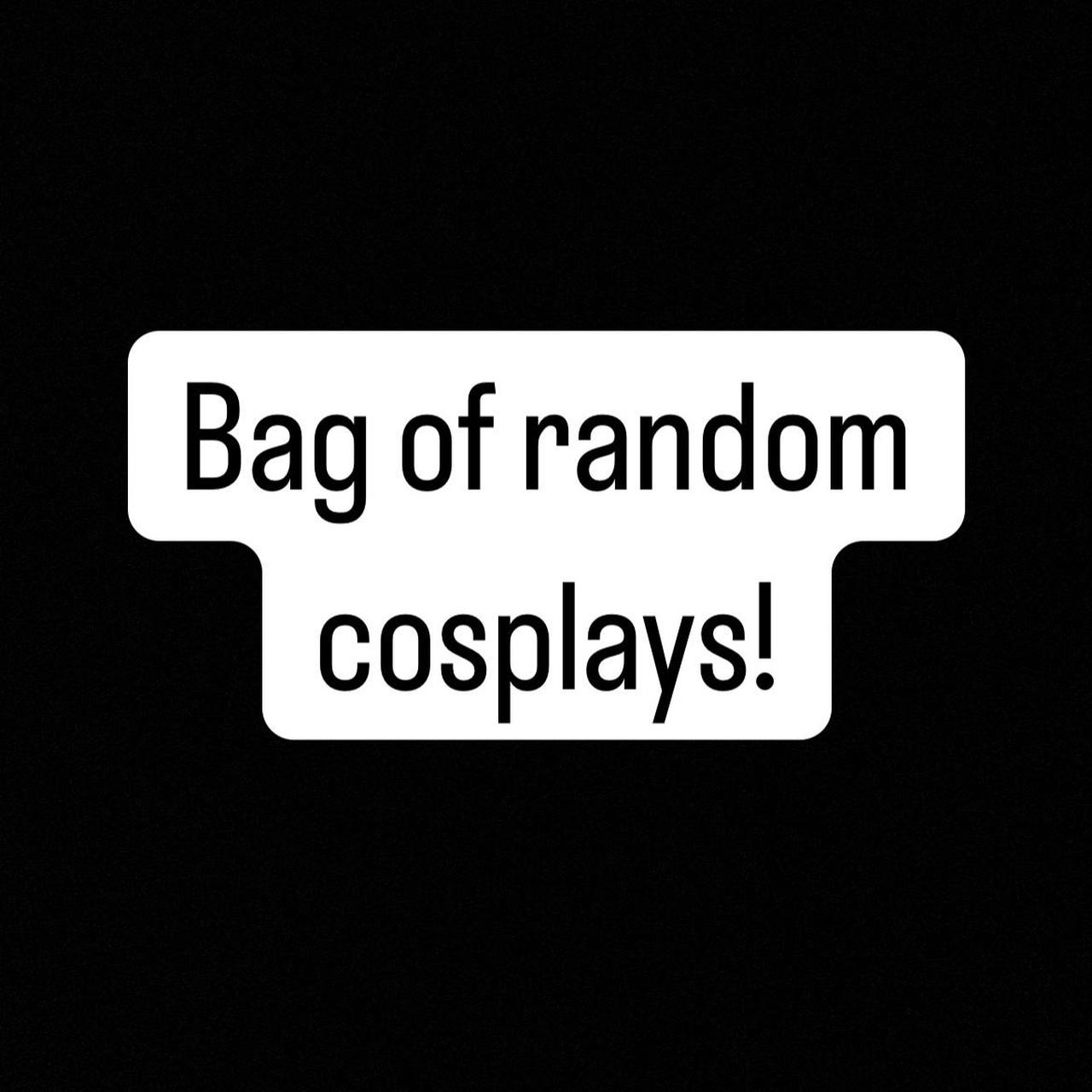 Bag of random cosplays! Cosplays of games, anime,... - Depop