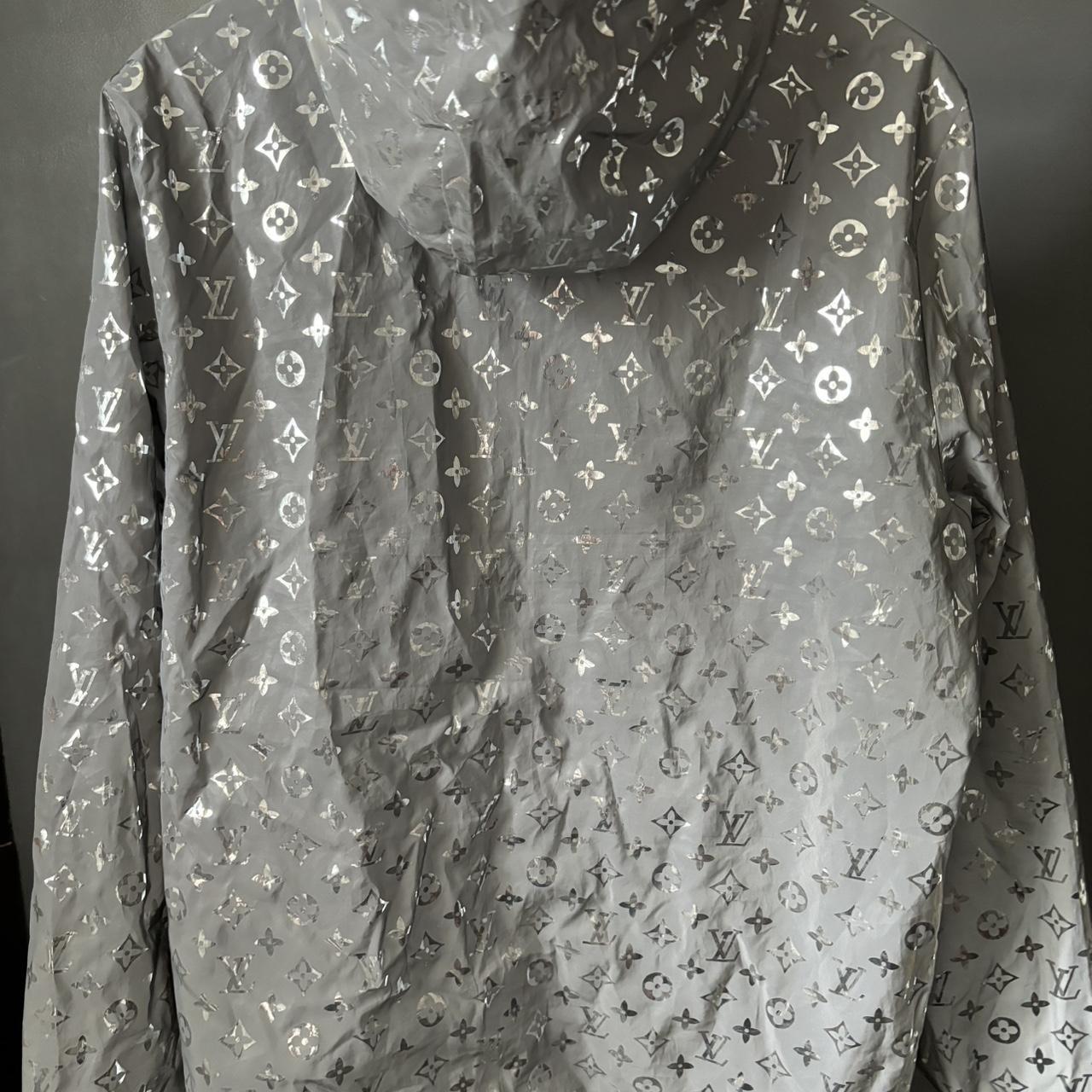 Louis Vuitton Reflective windbreaker Size: XL Fits... - Depop