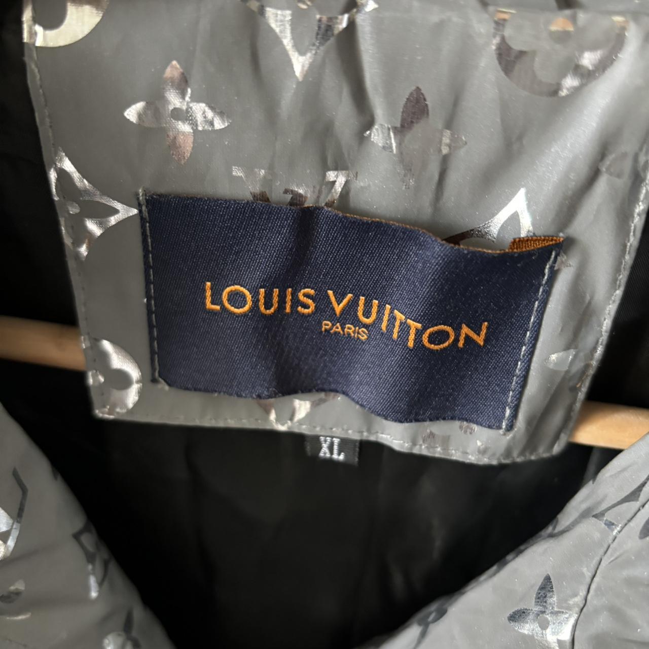 Louis Vuitton Reflective windbreaker Size: XL Fits... - Depop