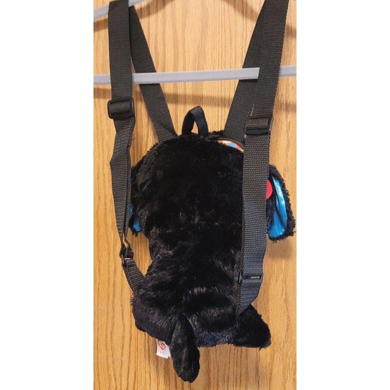 TY Beanie Boos TRACEY 9 Black Dog Backpack Plush... - Depop