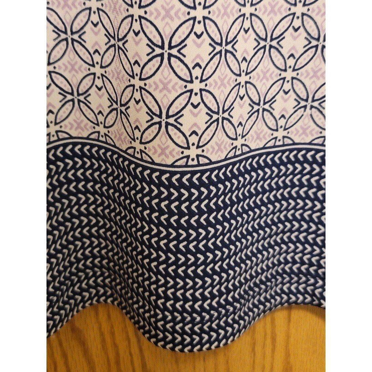Dana Buchman Womens 3 4 Sleeve Tunic Top Blouse Size Depop