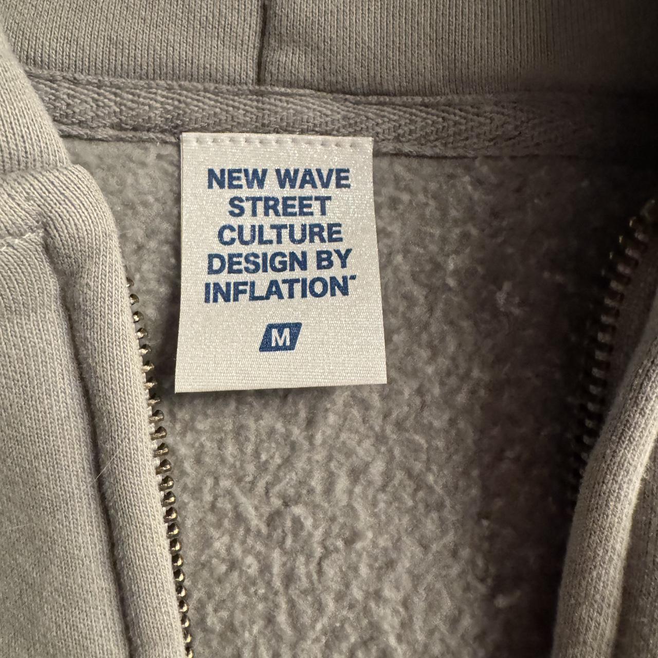 Grey zip up hoodie. double zipper. super comfy.... | Depop