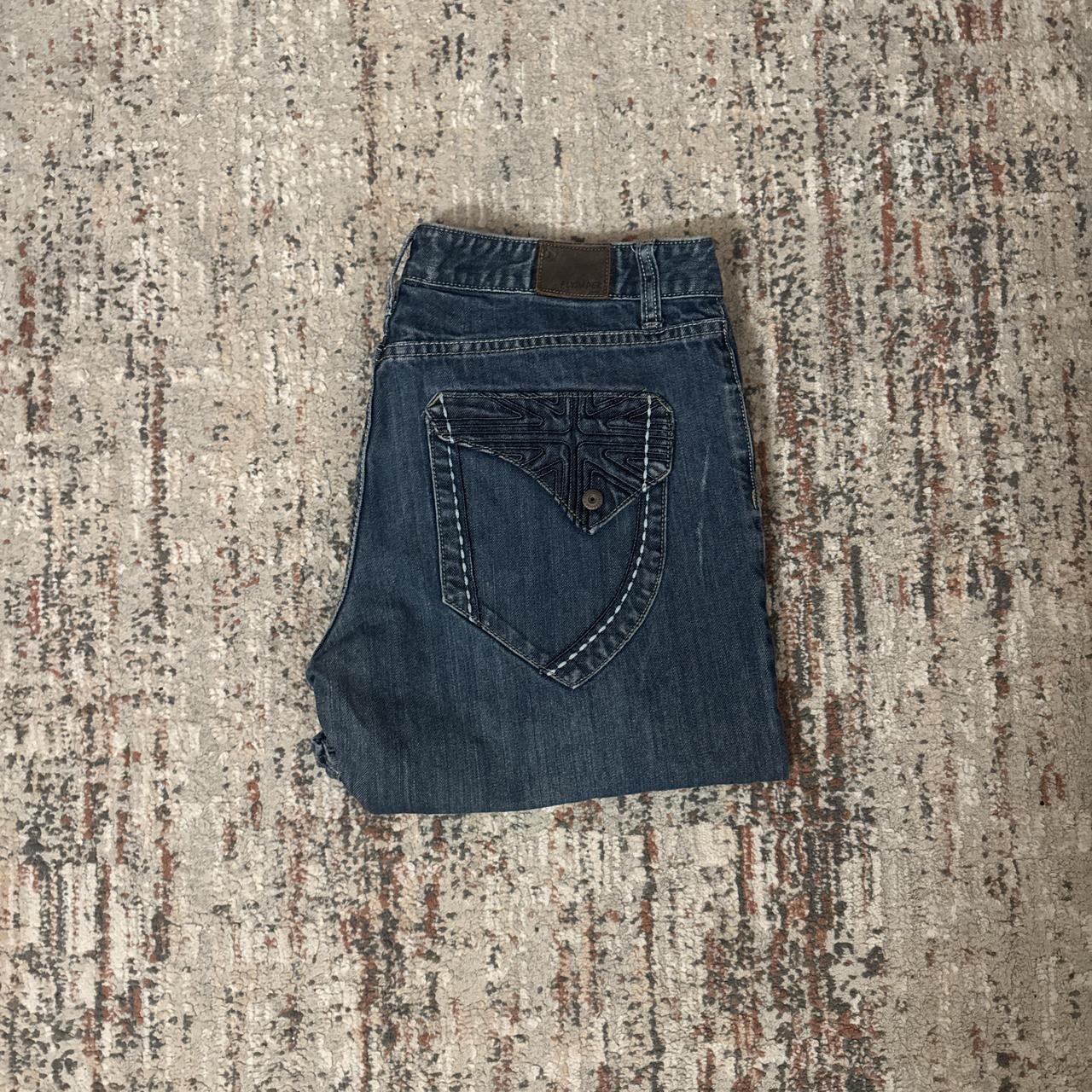 Mens flypaper jeans 34x34 Dark wash Good condition | Depop