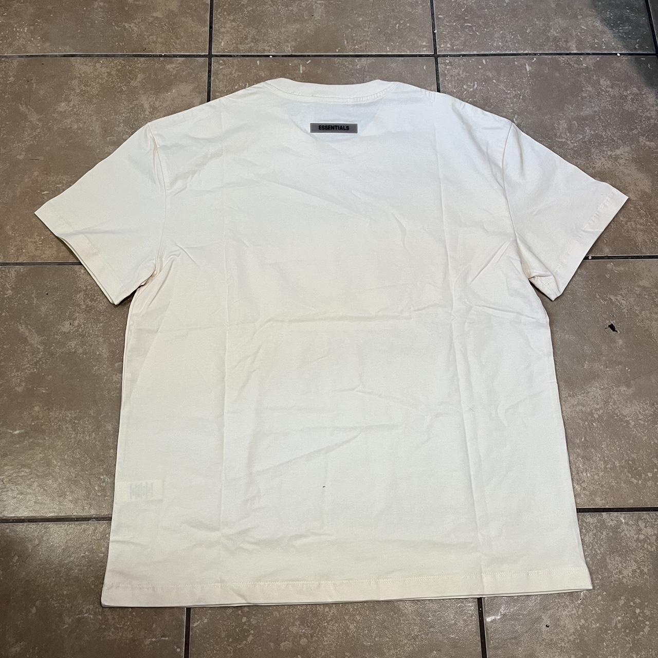 Apricot/Beige Essentials Shirt Size Medium Only ~... - Depop