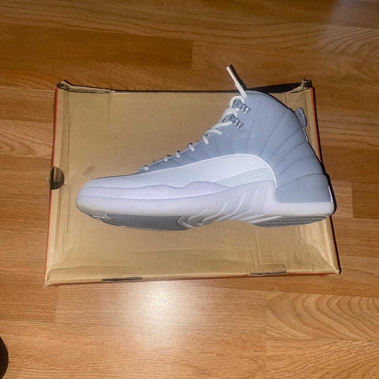 Cool Grey 12! I worn these 1 time they are in very... - Depop