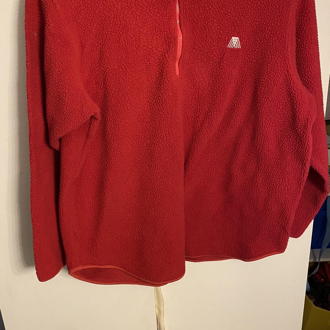 4th arc Red fleece size large-15€ 4th arc Orange... - Depop