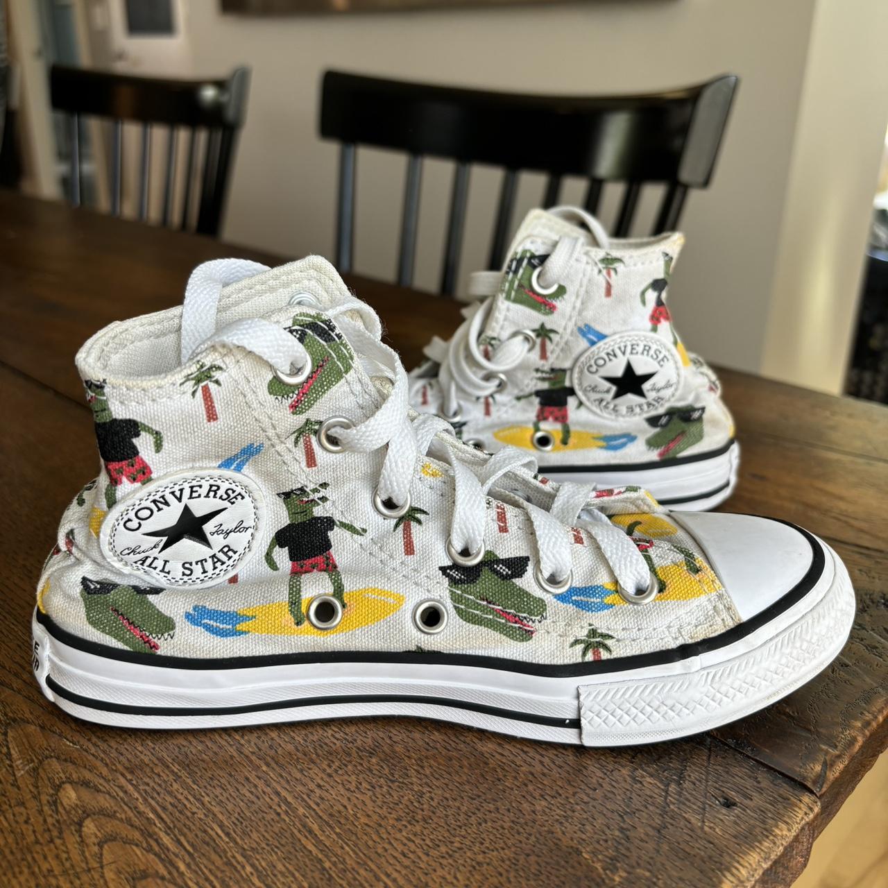 Converse Chuck Taylor All Star Hi Top Croc Surf,... - Depop