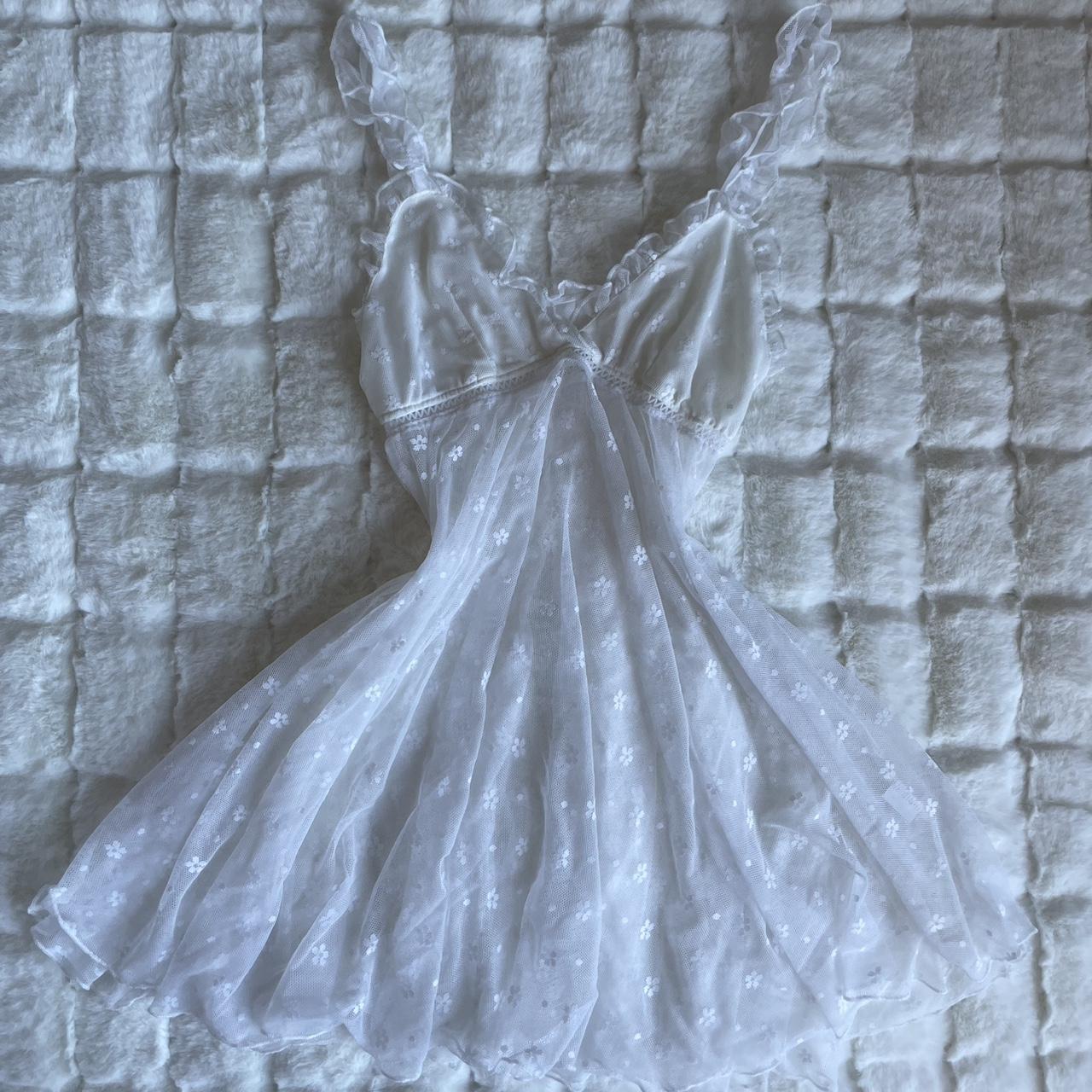 Dainty sheer see through lingerie dress it’s soo... - Depop