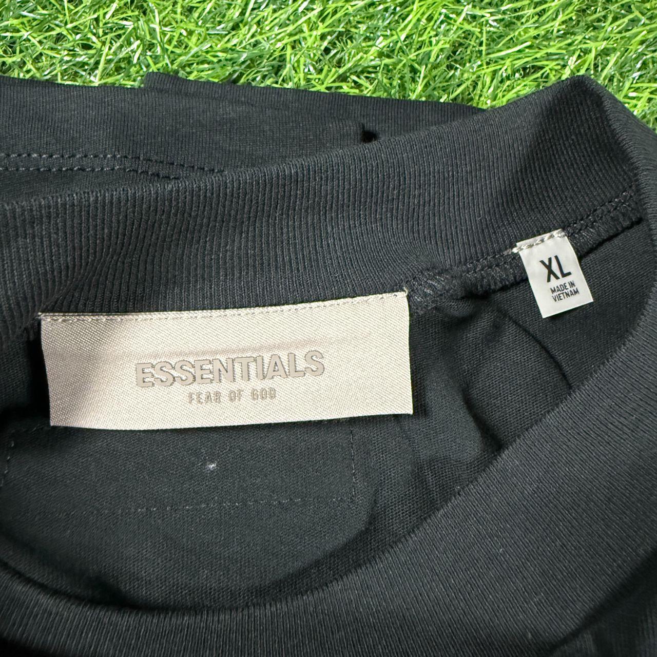 Fear Of God Essentials Shirt Black SS22 Color:... | Depop