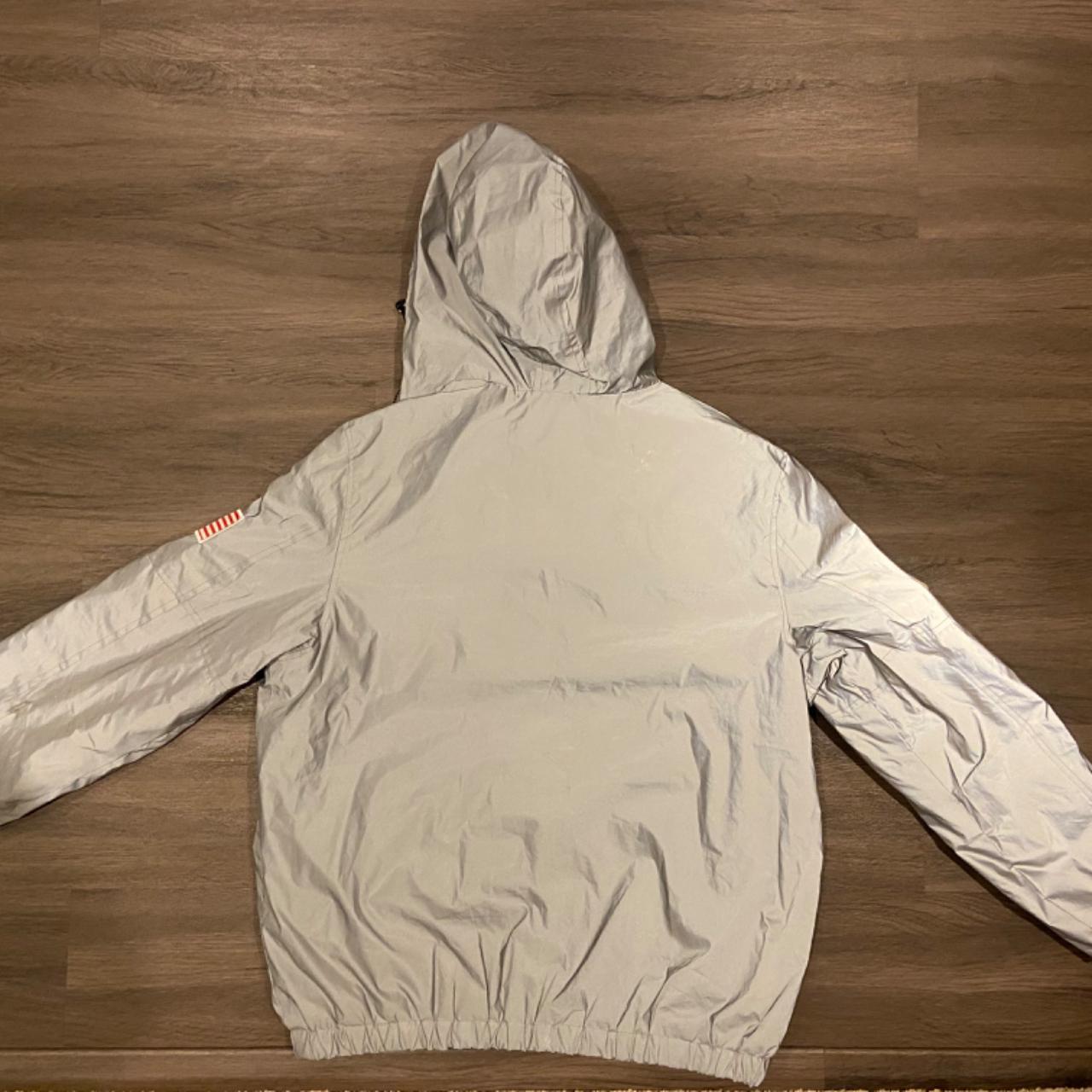 MEMBERS ONLY SPORT Heavyweight reflective jacket... - Depop