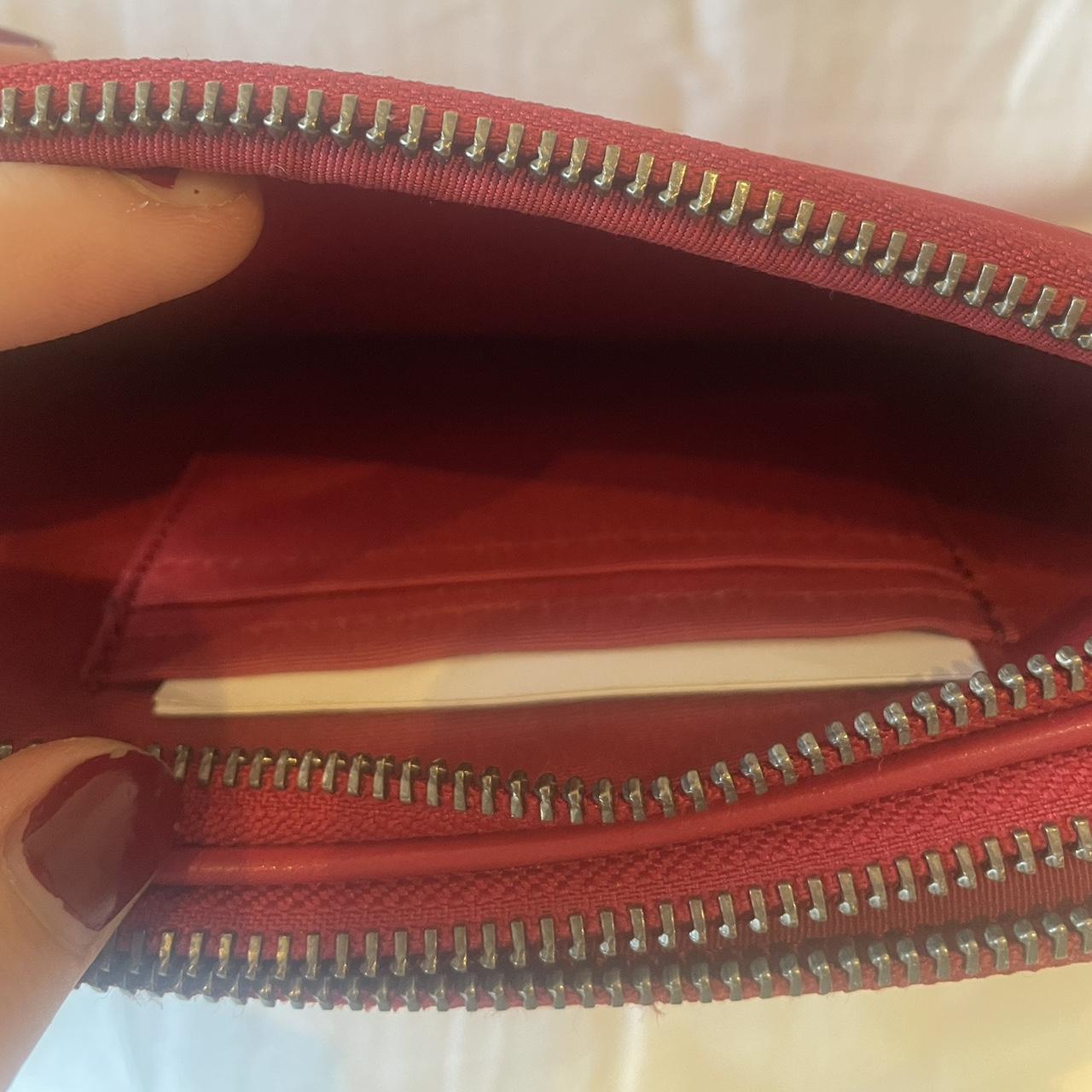 Coach Red Nylon Bag with silver hardware. Leather... | Depop