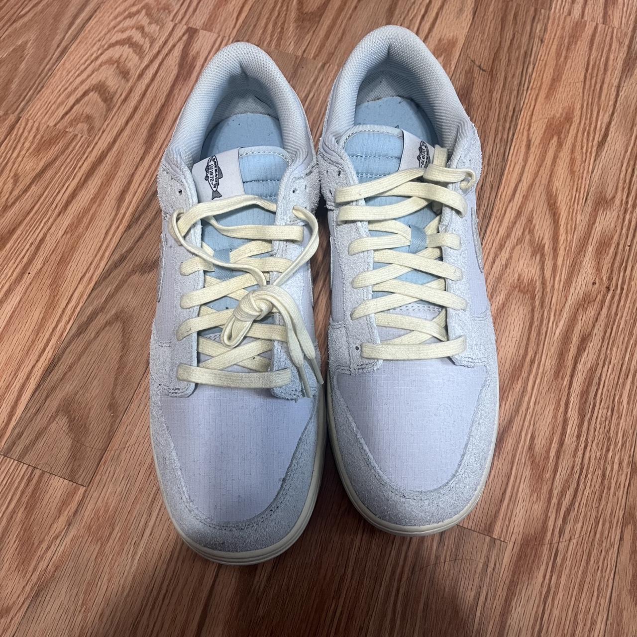 Gone fishin fish hook dunk lows size 13 Never even... - Depop