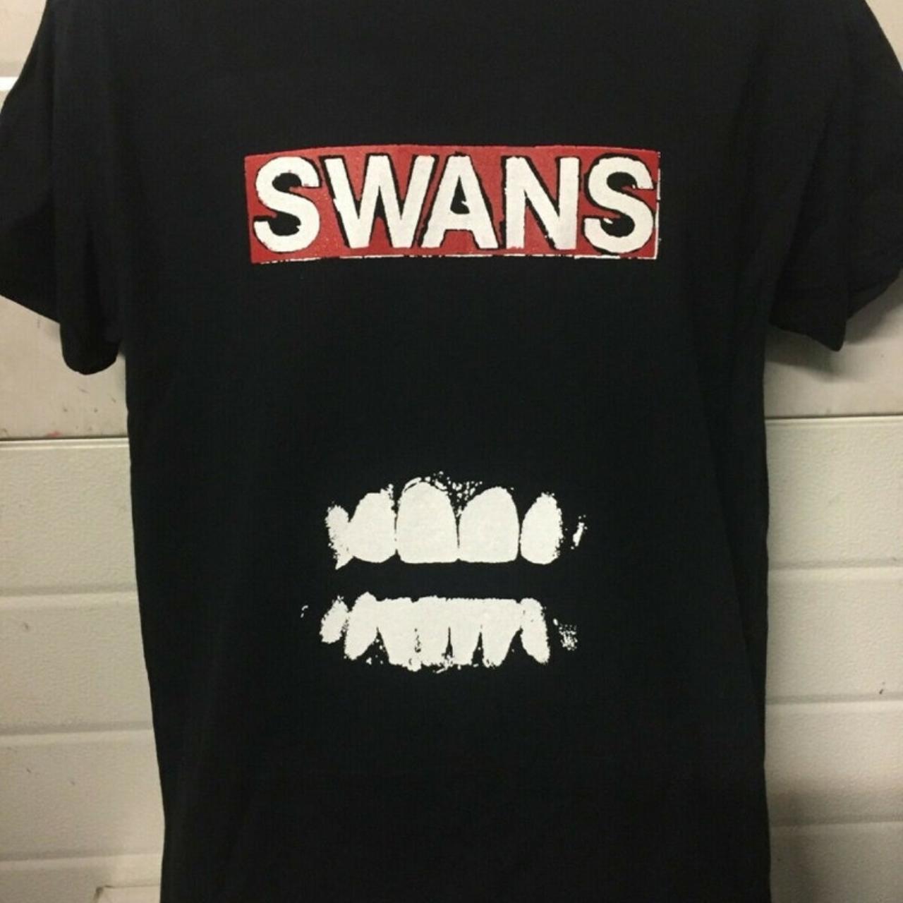 The Swans teeth band rock music t shirts #vintage... - Depop