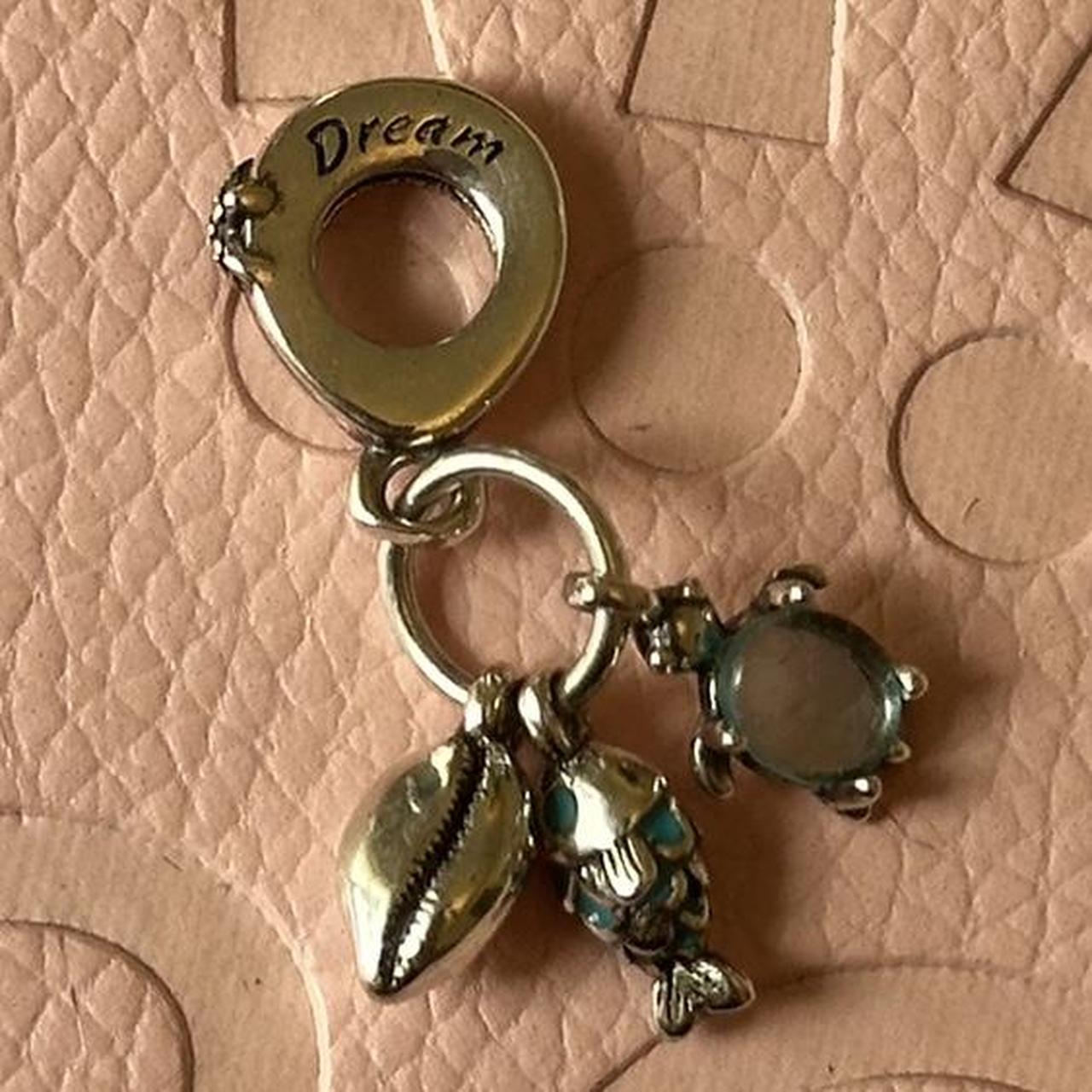 Pandora Fish, Shell and Turtle Charm Summer... - Depop
