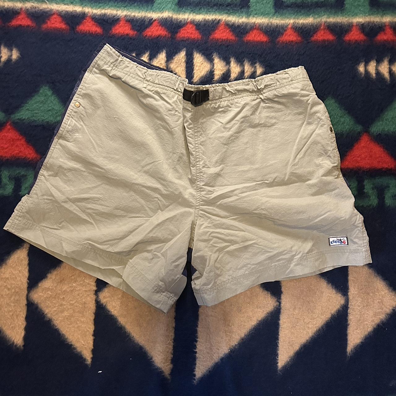 Vintage Pistachio Green Patagonia Baggies style Two... - Depop