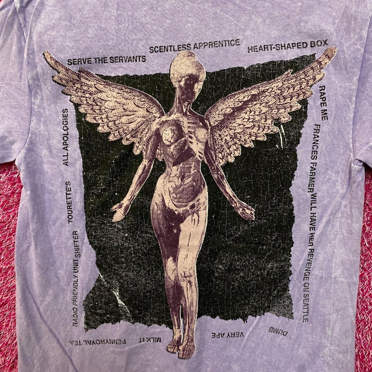 Nirvana In Utero Album Art & Track-listing Grunge... | Depop