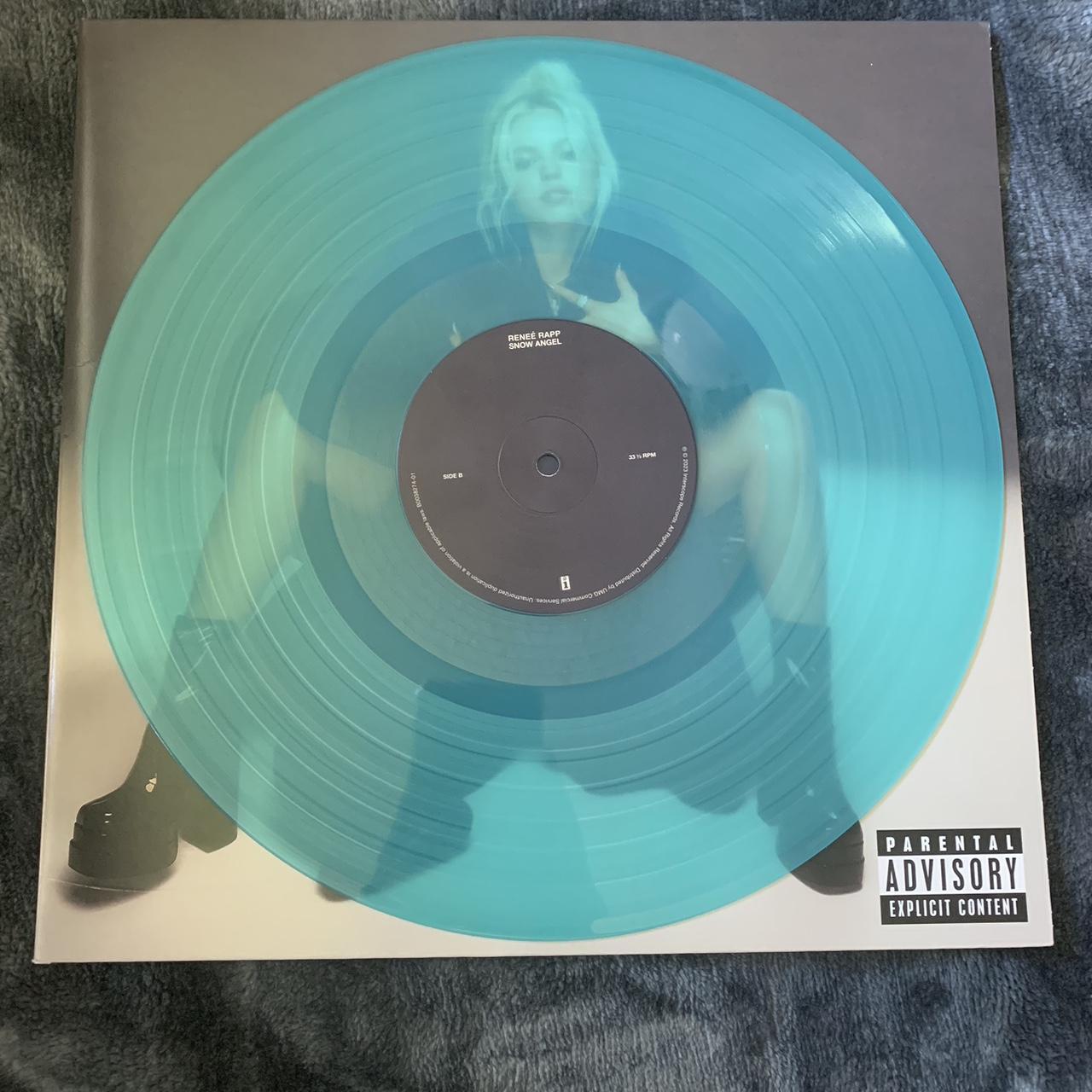 Reneé Rapp Snow Angel Target Alt Cover Blue Vinyl - Depop