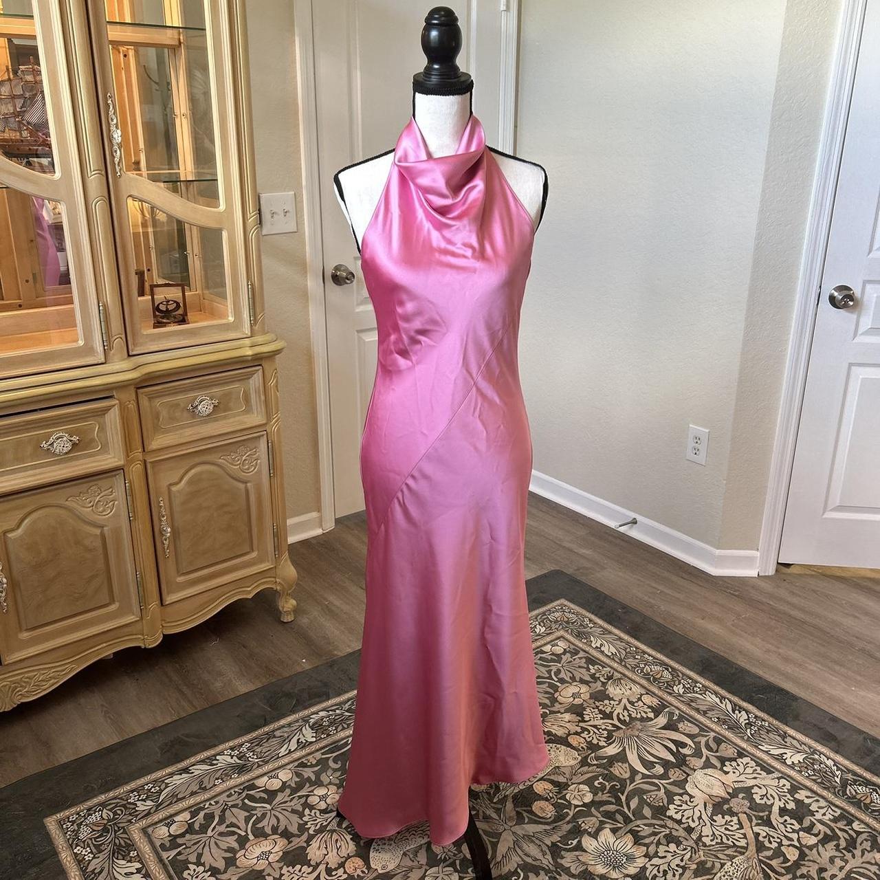 Gianni Bini pink, tiered formal gown. Never used and... | Depop