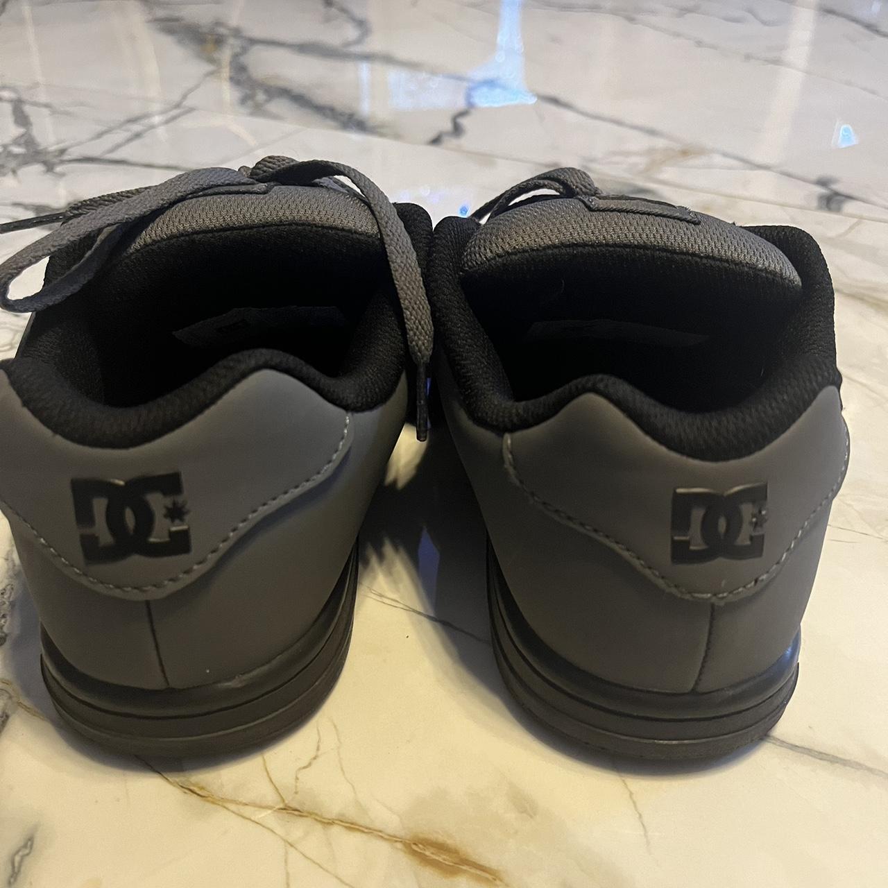 Grey dc shoes these are fire but yet again too small... - Depop