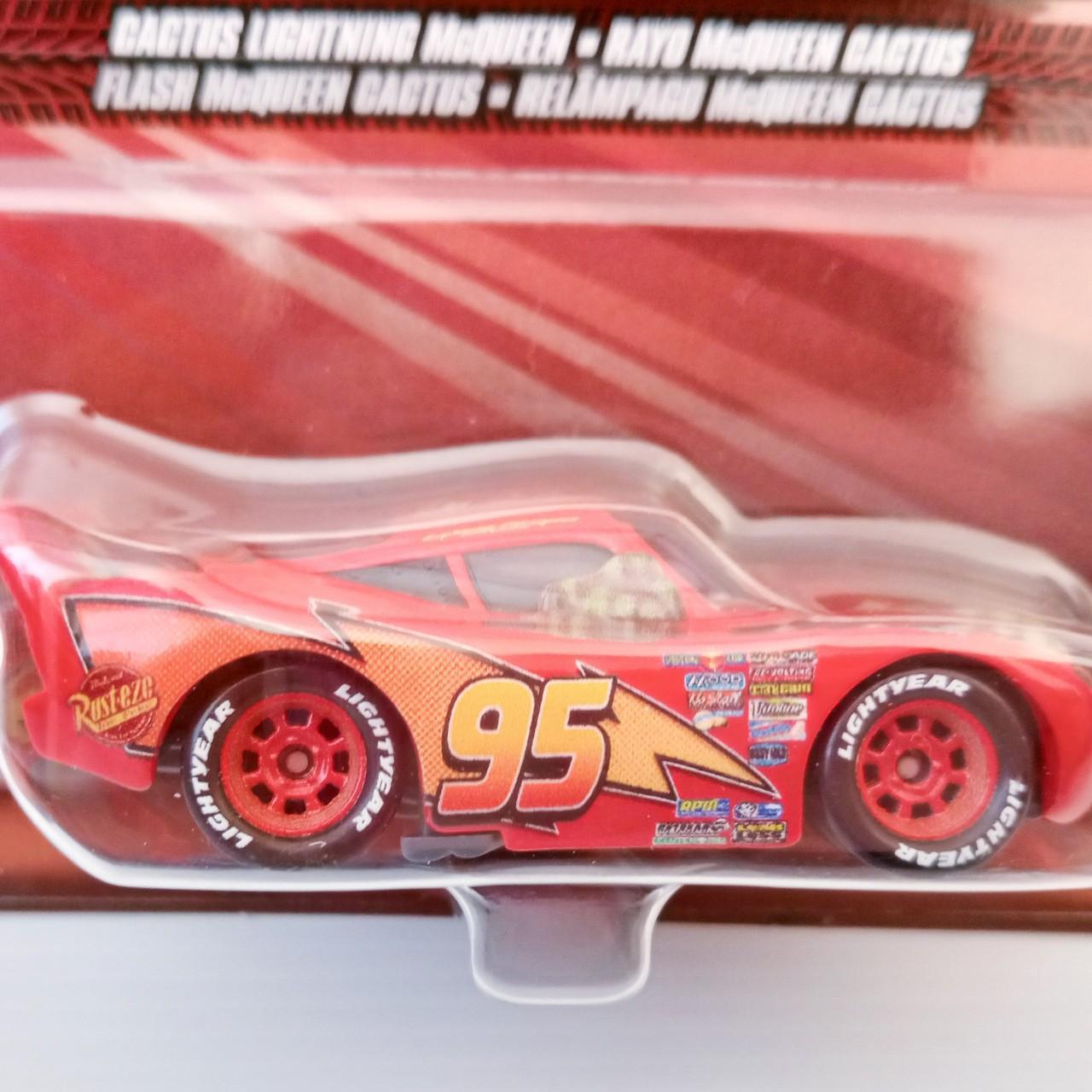 Disney Pixar Cars "Cactus Lightning McQueen" Diecast... - Depop