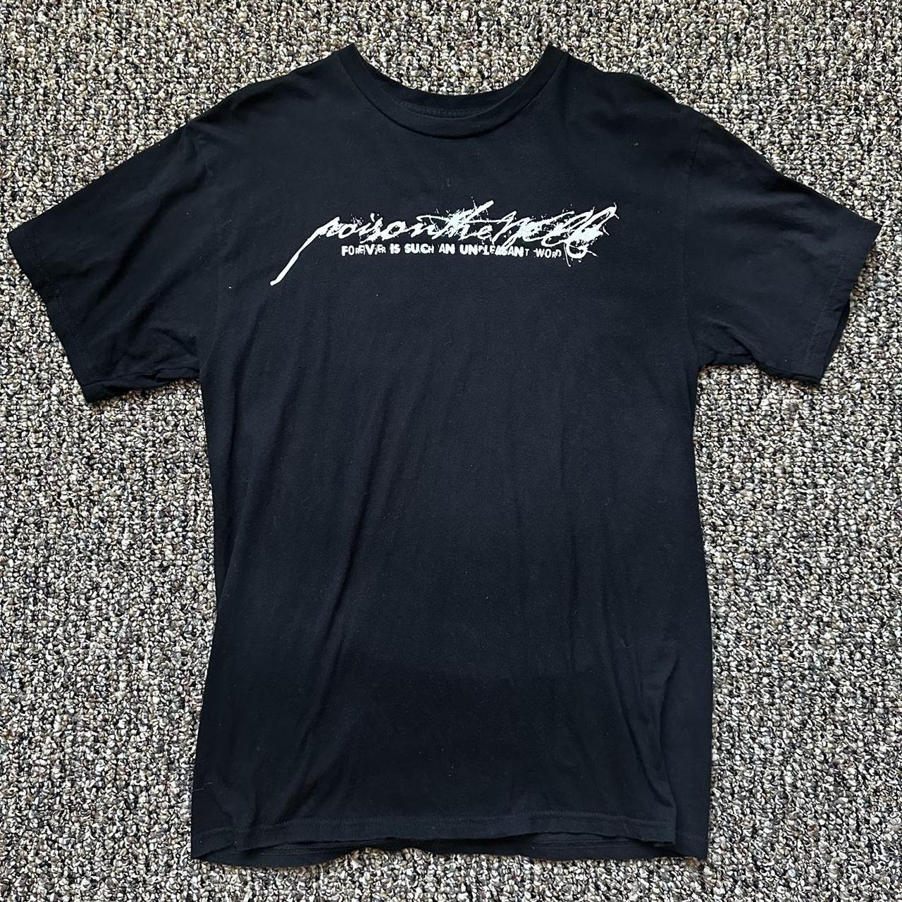 Poison The Well: Rose spine shirt From their 2016 tour. - Depop