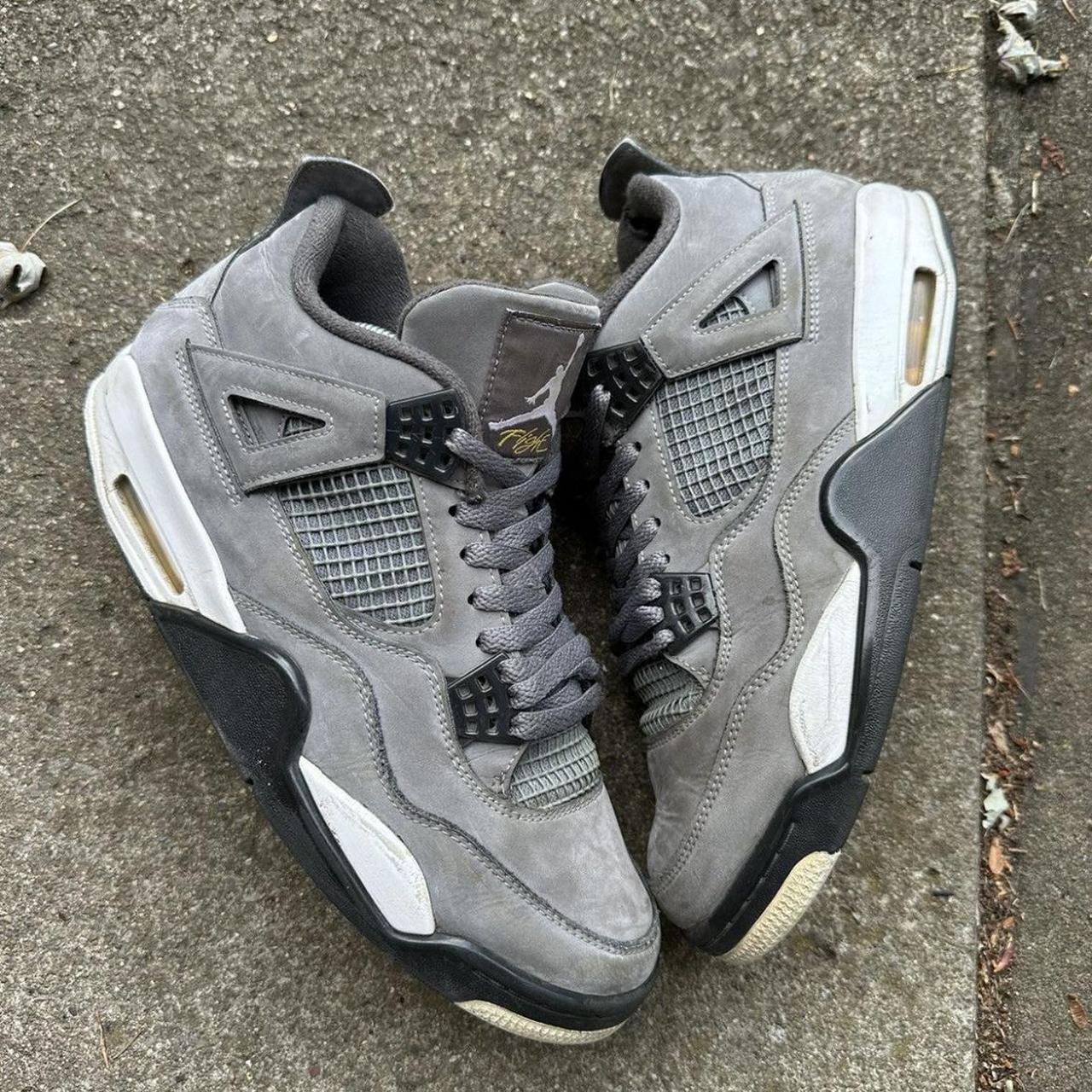 Air Jordan 4 Retro Cool Grey 2019 size 10 - Depop