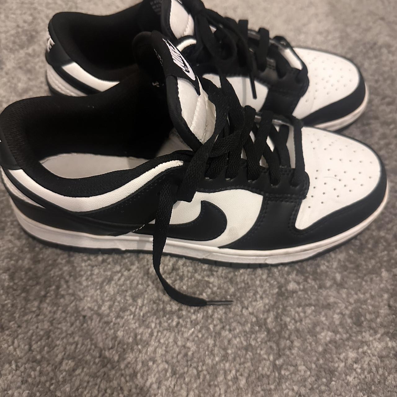 panda dunks, no creases worn a few times - Depop
