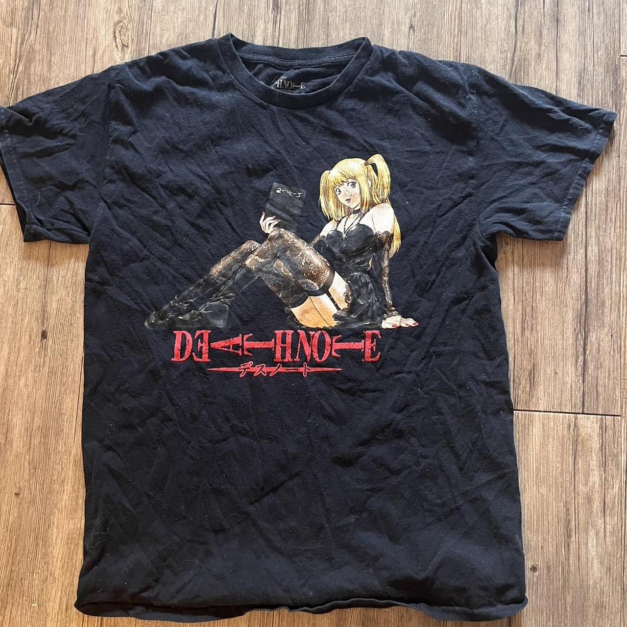 Black death note anime shirt. #anime #vintage #y2k - Depop