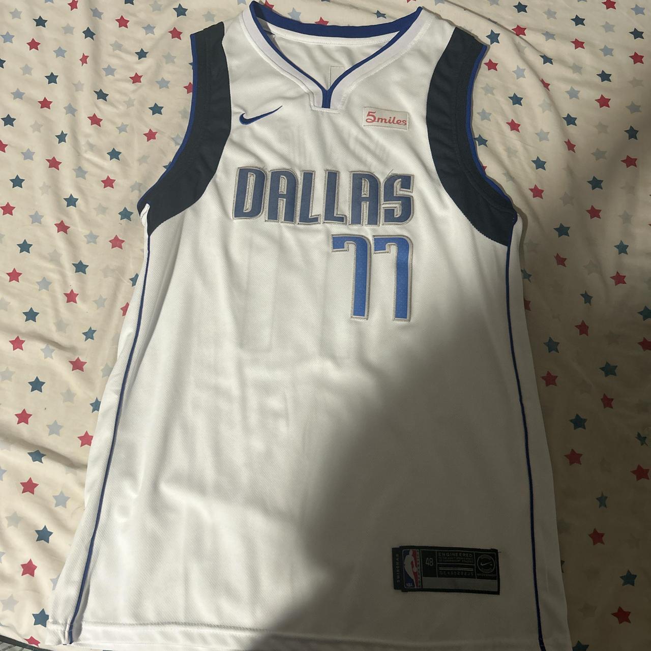 Large Luka Doncic Mavs Jerseys. Barely worn, good as... - Depop