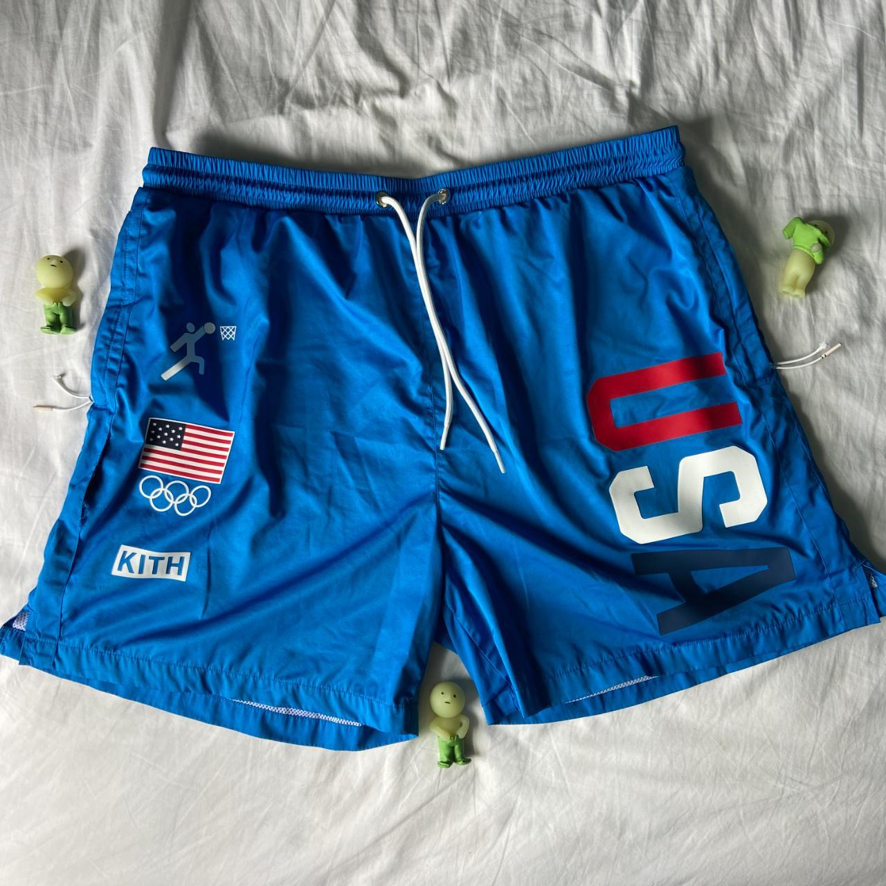 📌 Kith for Team USA 5 Rings Swim Shorts Can be worn... - Depop