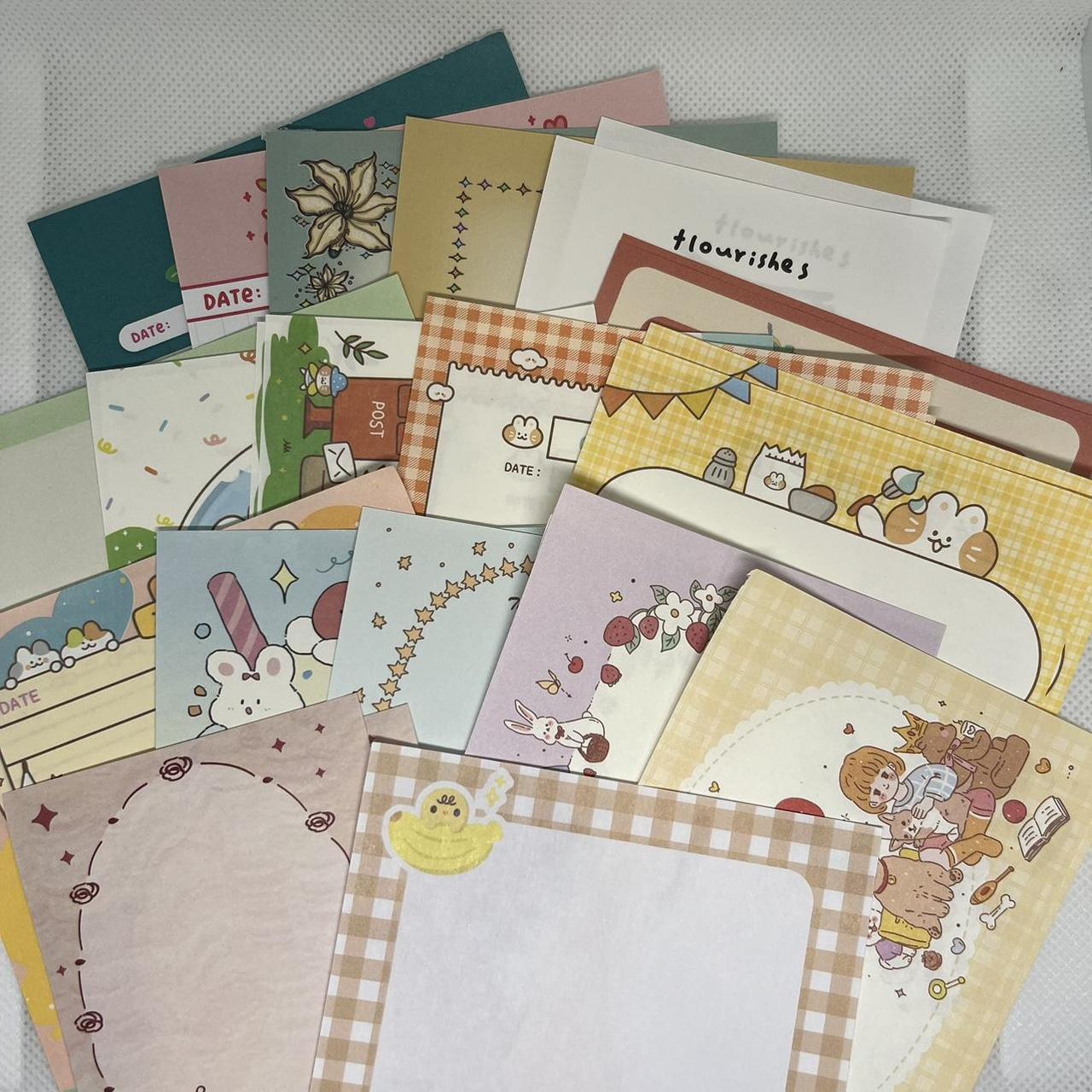 Large memo sheet grab bag 36 sheets, non repeating,... - Depop