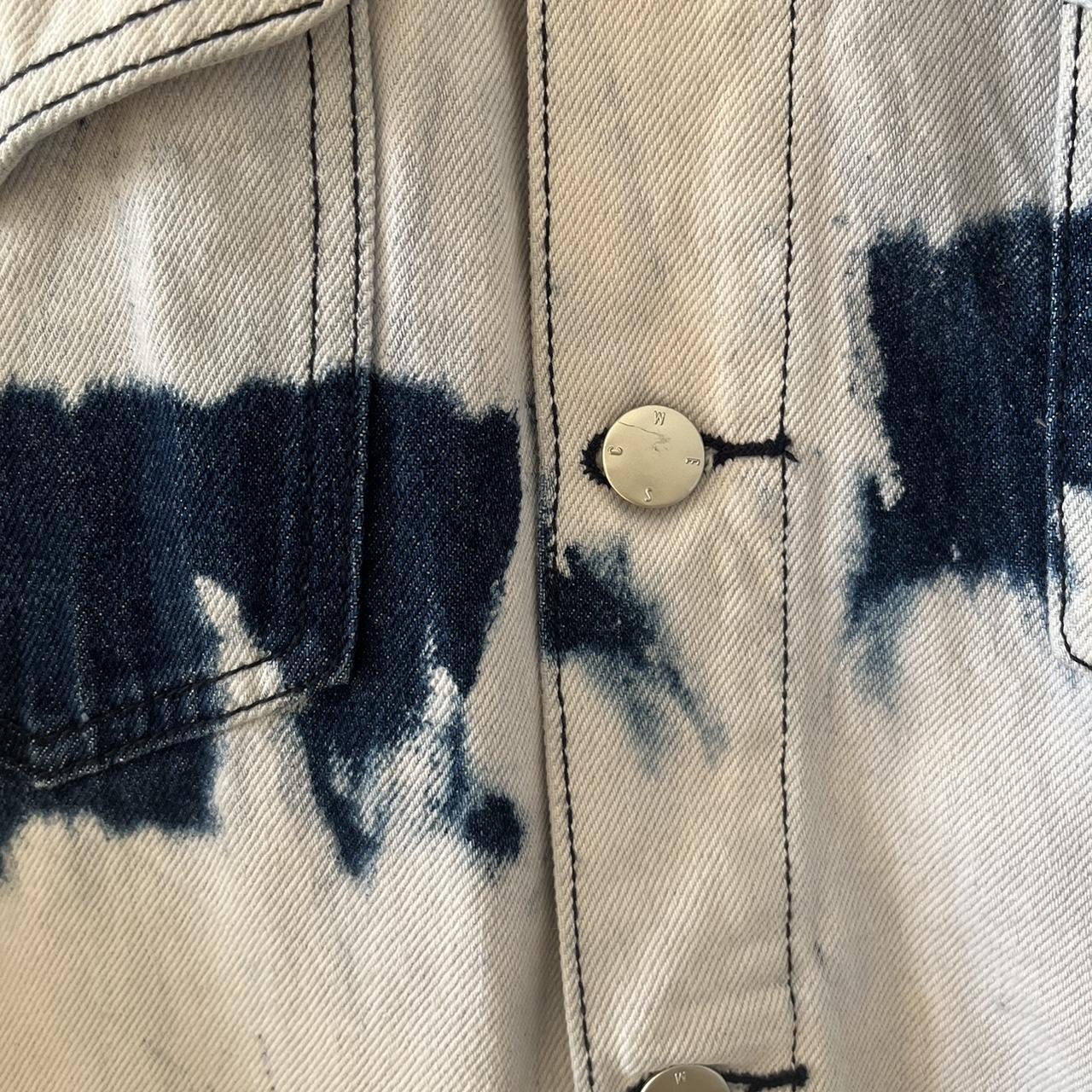 WESC tie dye denim jacket Men’s M / Ladies L Good... - Depop