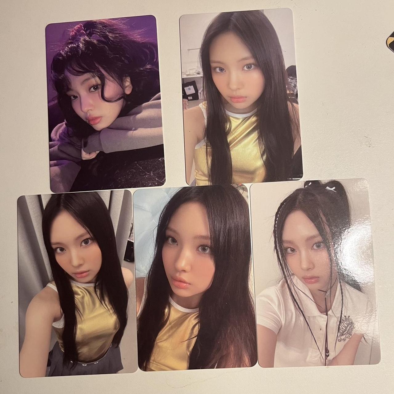New jeans hyein photocard set of 5 #kpop #photocard... - Depop