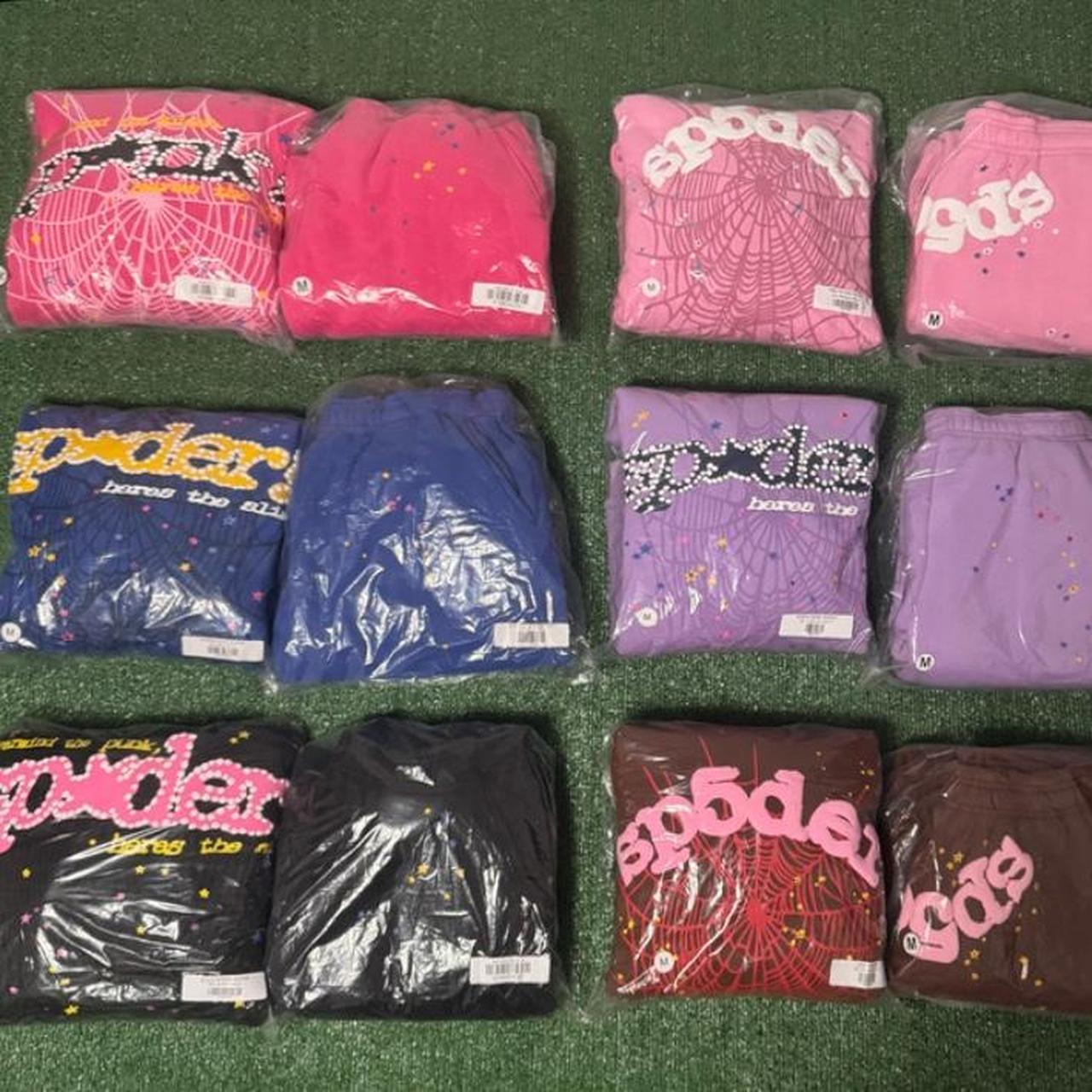 DO NOT BUY!!! Selling Sp5der sets ( pants & hoodies)... | Depop