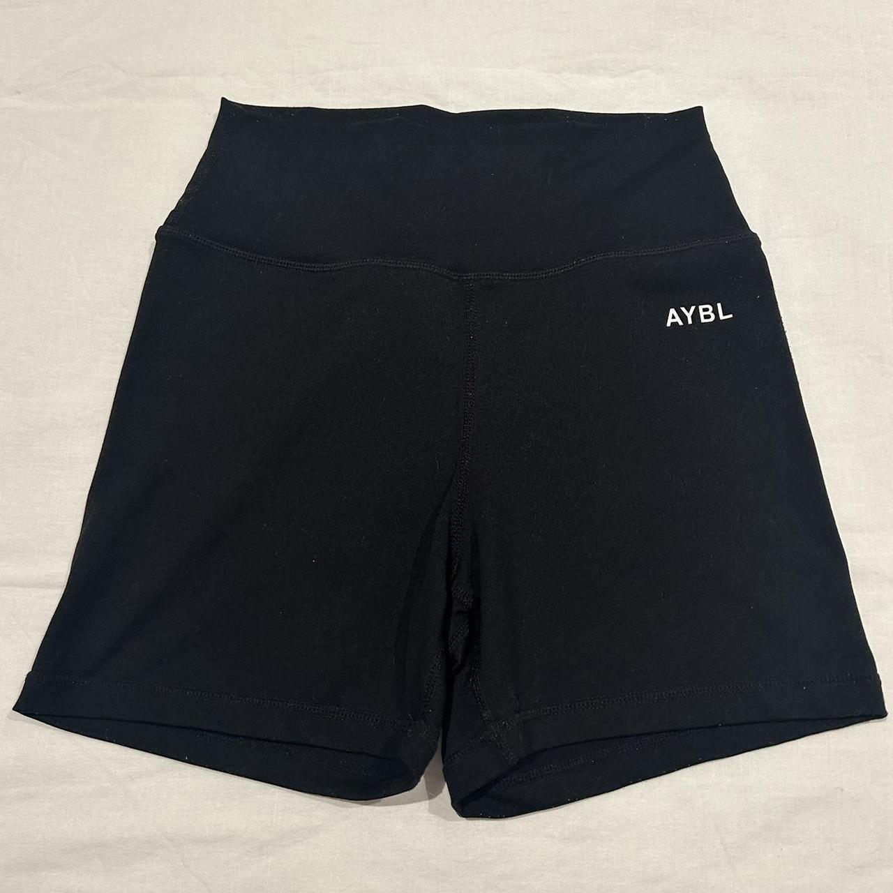 AYBL Black Gym Shorts -Size S. Would recommend for... - Depop