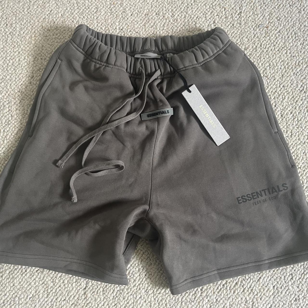 Essentials Shorts - Dark Grey Size S Comes with tags... - Depop