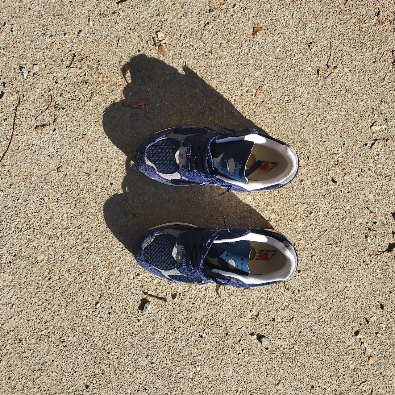 New Balance 2002r Protection Pack Navy Size... - Depop