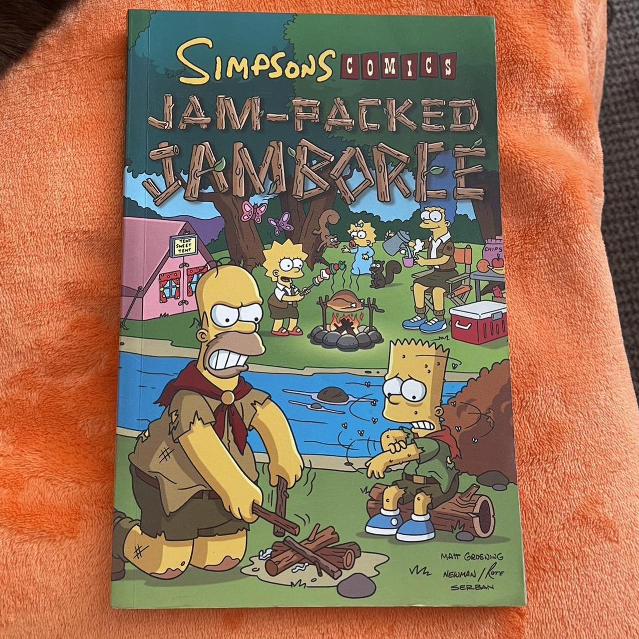 The Simpsons jam-packed jambore comic... - Depop
