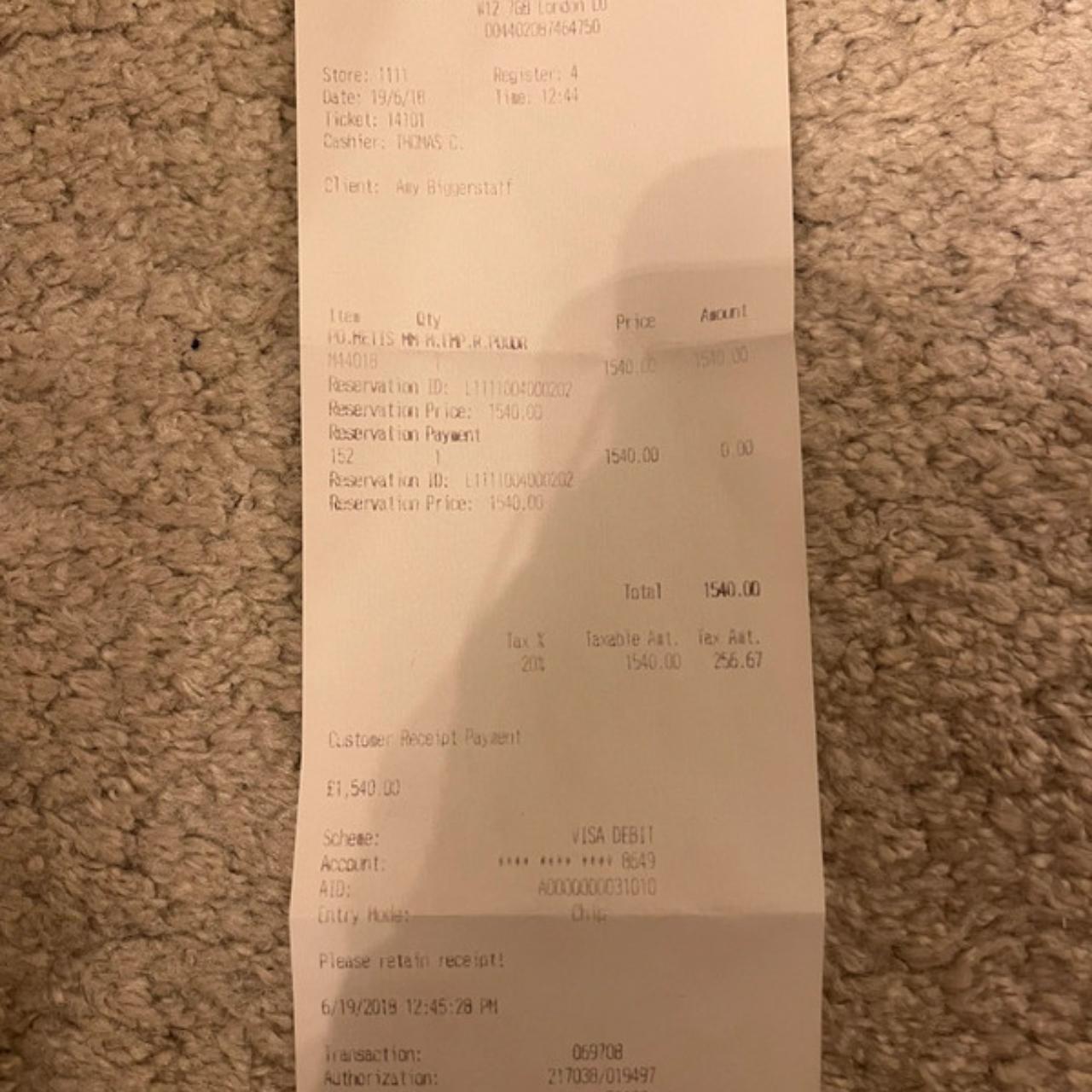 Louis Vuitton pink pochette Metis with receipt... - Depop