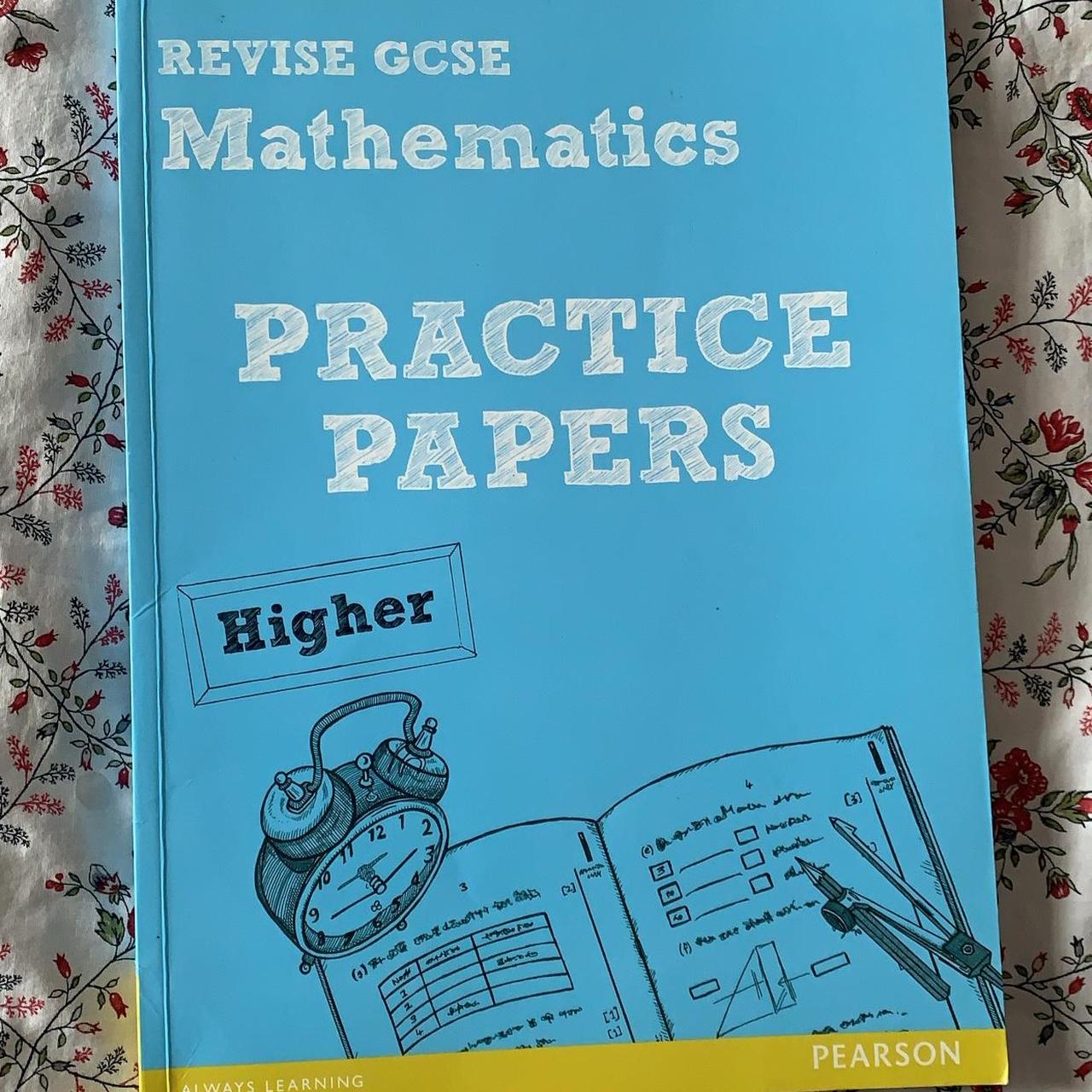 GCSE Maths Higher Practice Paper Book #gcse #maths - Depop
