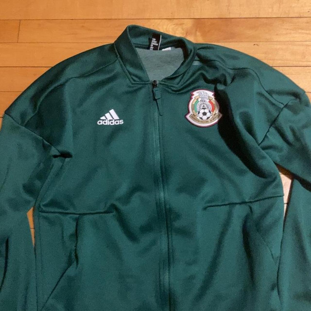 Green Adidas Mexico track jacket #soccer | Depop