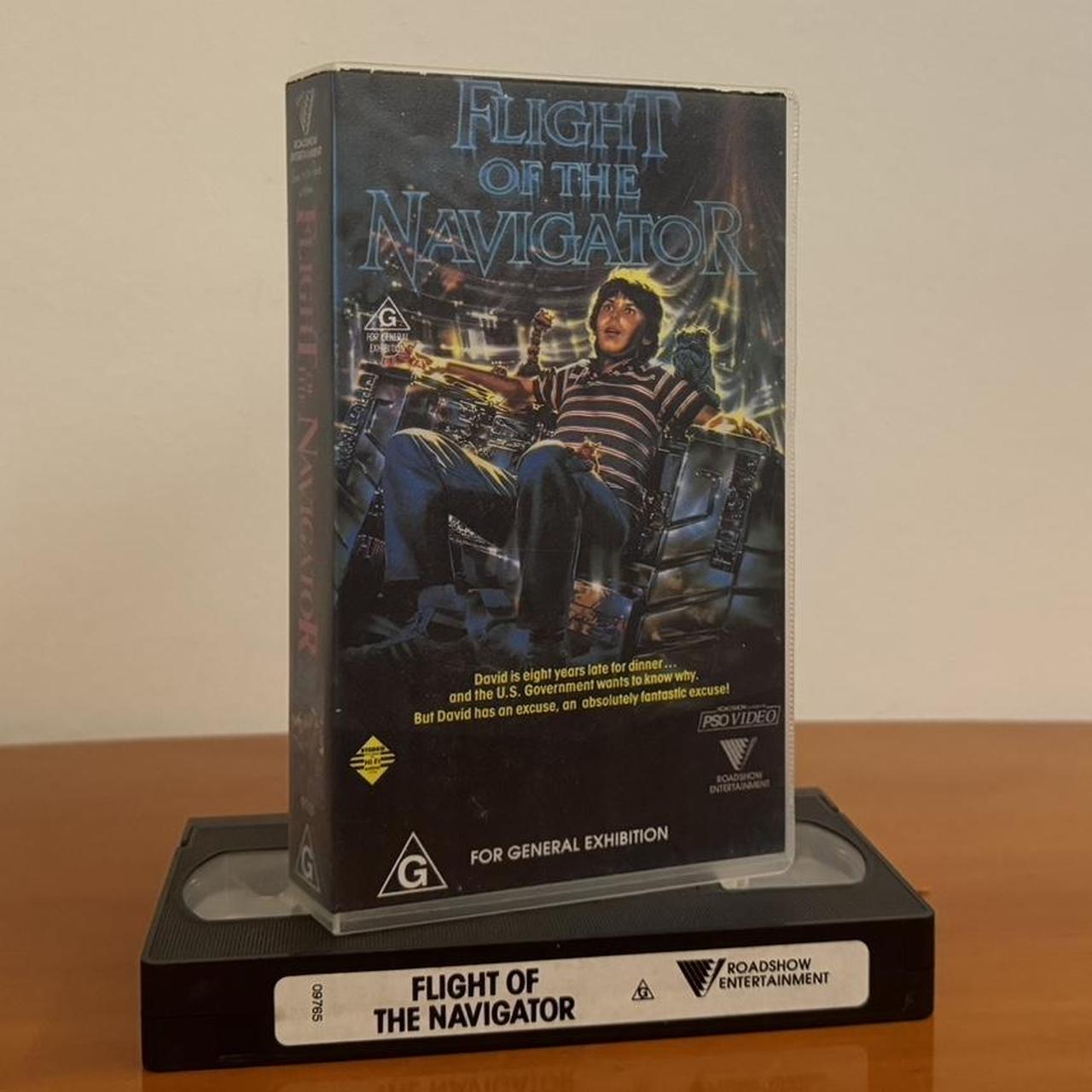 Flight of the Navigator VHS tape - a 1980s action... | Depop