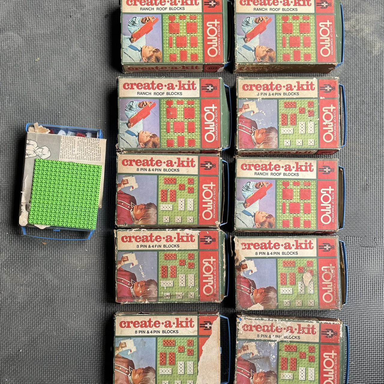 Toys of Tomorrow Torro - 1970s vintage Lego-style... - Depop