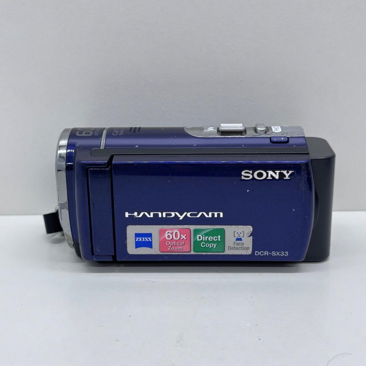 Sony Handycam DCR-SX33E Camcorder Memory Stick or SD... | Depop