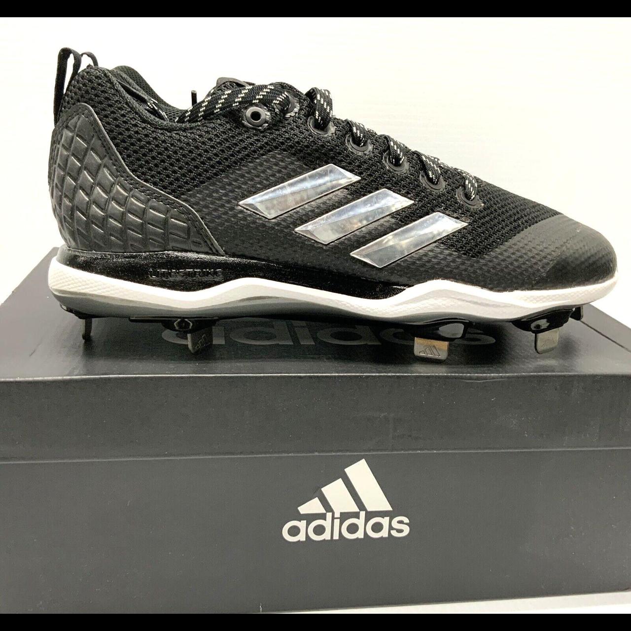 Adidas PowerAlley 5 Metal Softball Cleats womens... - Depop