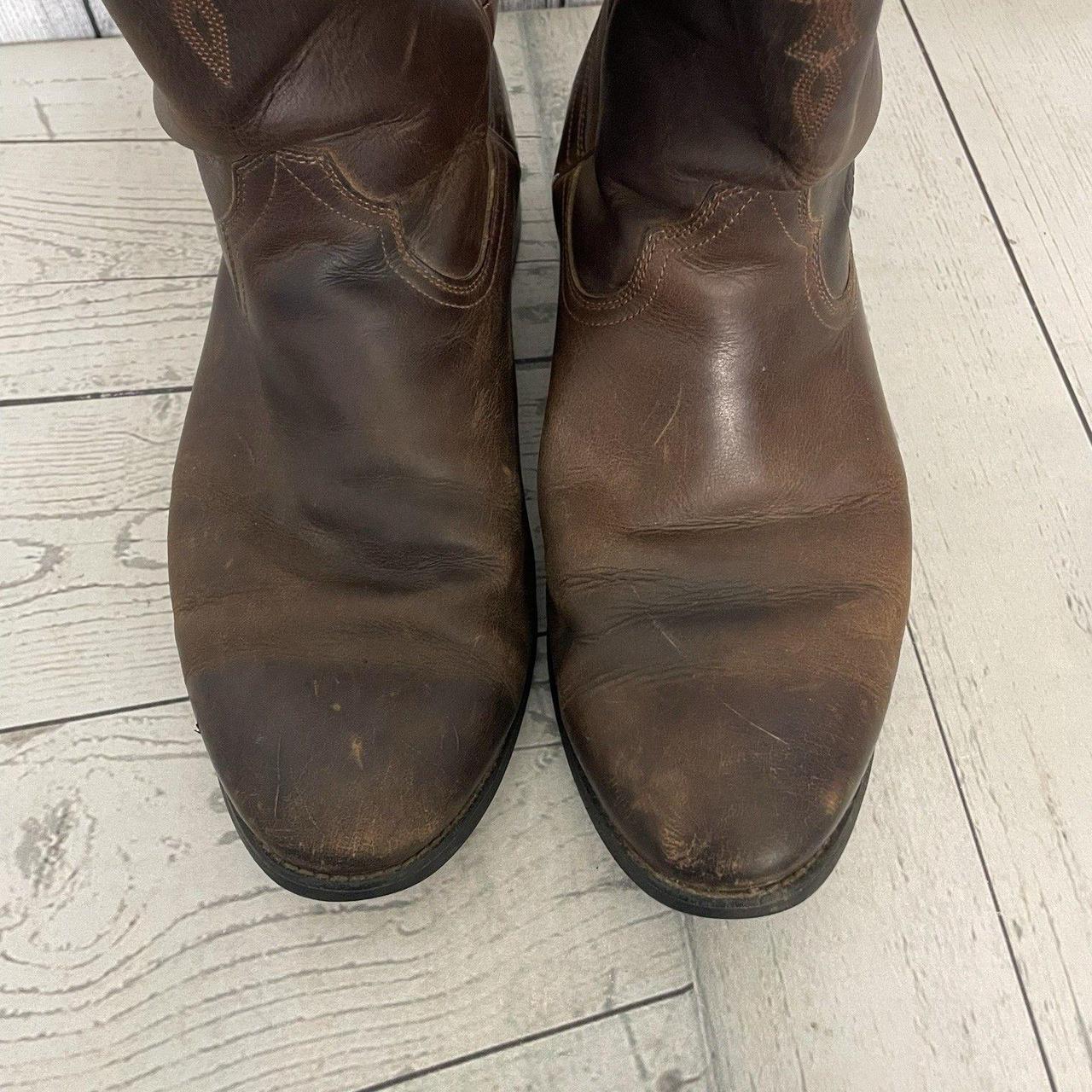 Ariat Heritage Roper Round Toe Cowboy Mens Boots... | Depop